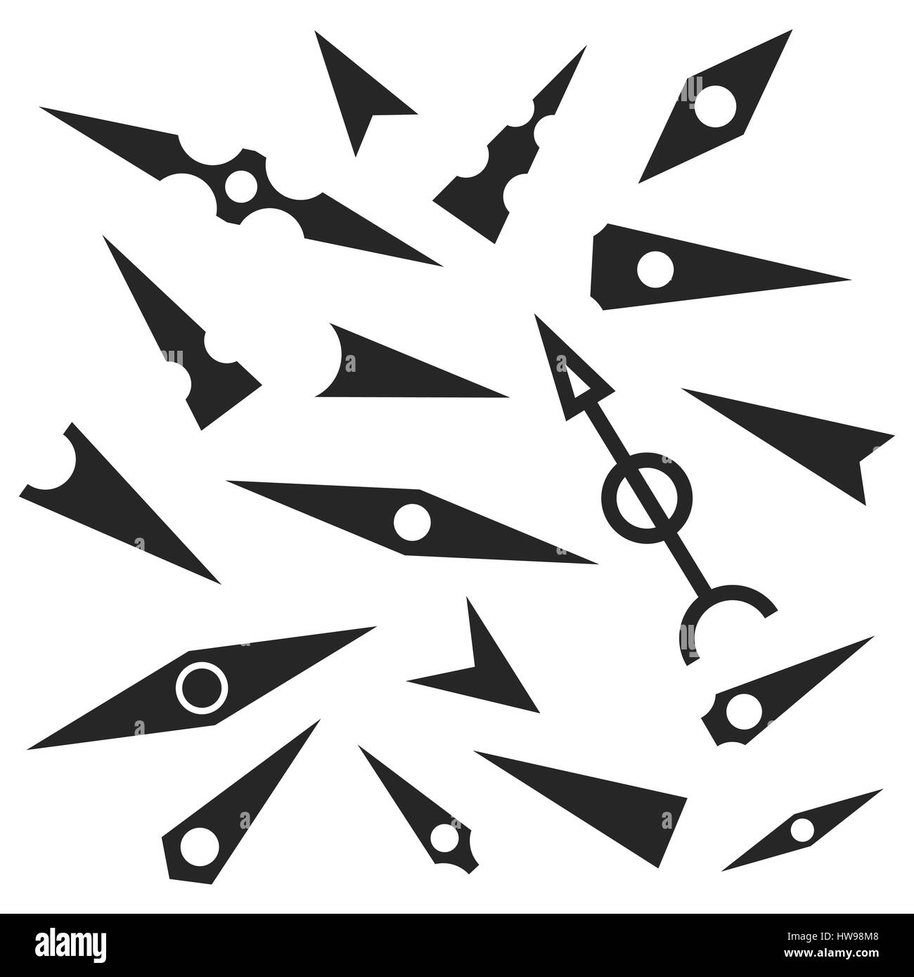 Shapes clipart Black and White Stock Photos & Images - Alamy
