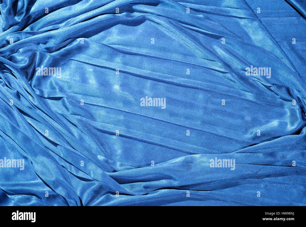 Cloth texture background in blue color Stock Photo - Alamy
