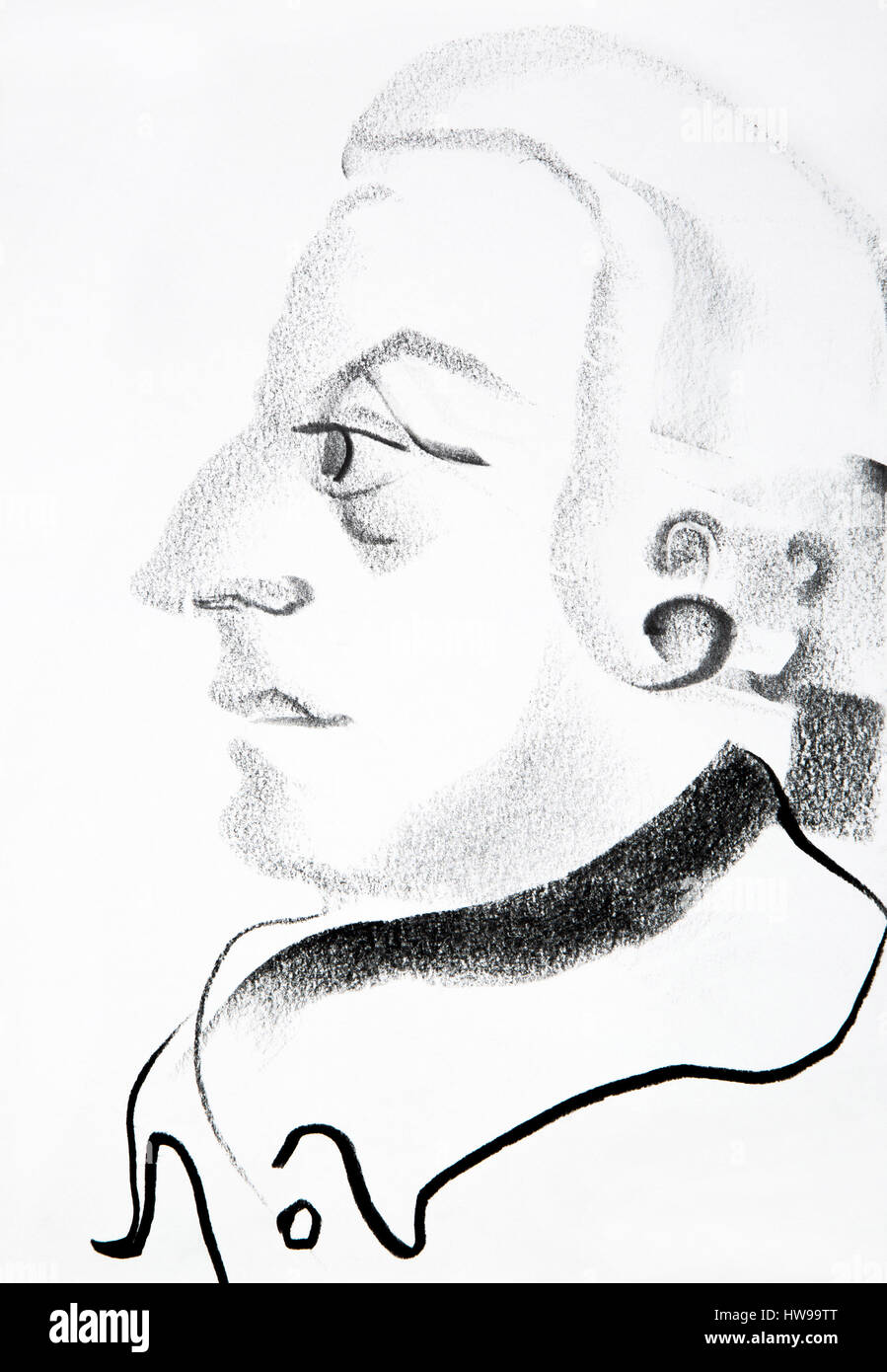 Portrait of Adam Smith (1723 -1790), Scottish philosopher and and ...