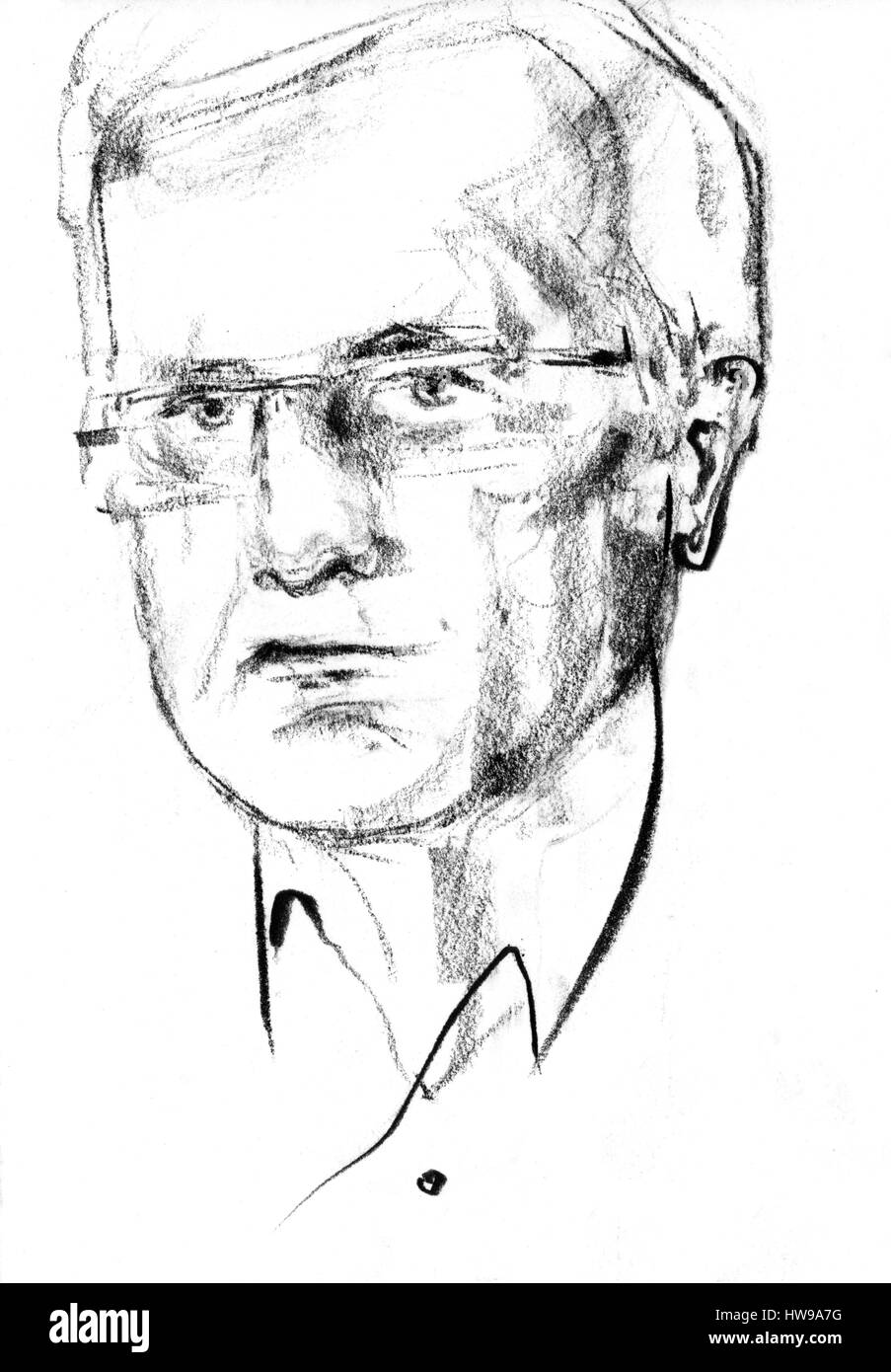 Portrait de Jacques Boncompain (ne en 1941) juriste, ecrivain et ...