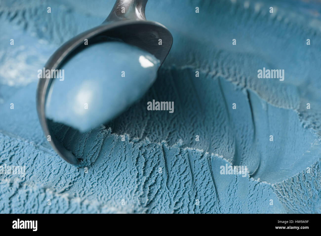 Ice cream blue hi-res stock photography and images - Alamy