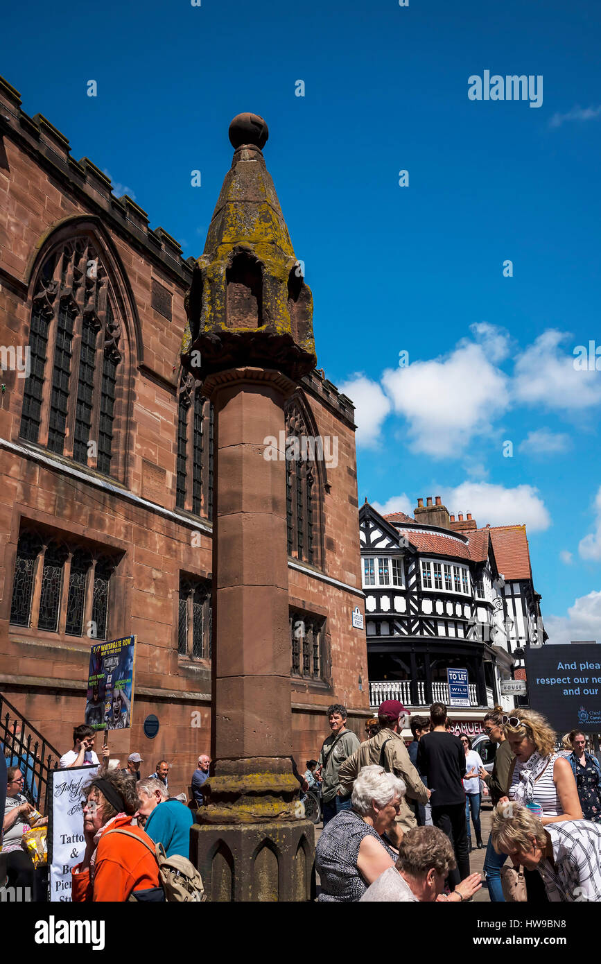 Chester of the legion walls hi-res stock photography and images - Alamy