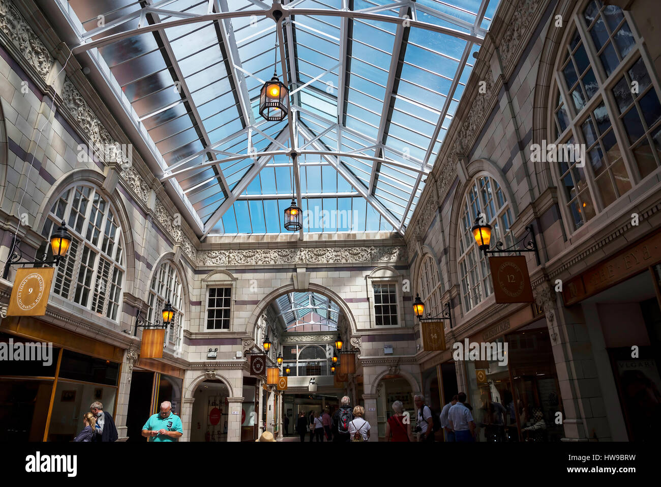 Details of a Spectacular Shopping Experience in Chester England Stock ...