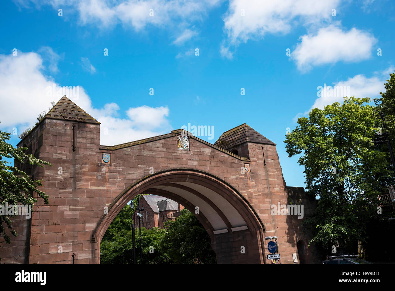 Chester is surrounded by Roman Walls which can be walked where all the ...