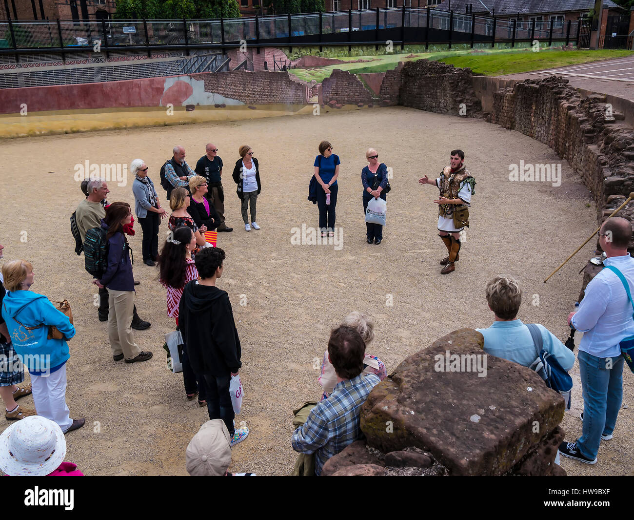 Amphitheatre in Chester is believed to have been the site of the ...