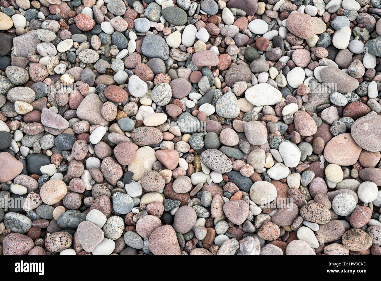 small pebble rock background texture at the beach Stock Photo - Alamy