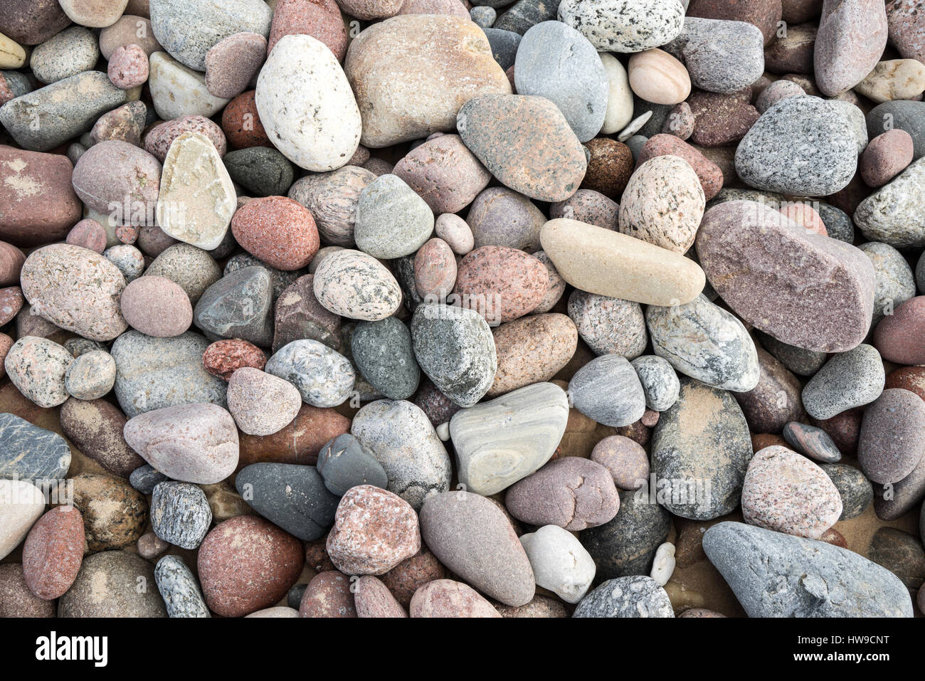 small pebble rock background texture at the beach Stock Photo - Alamy