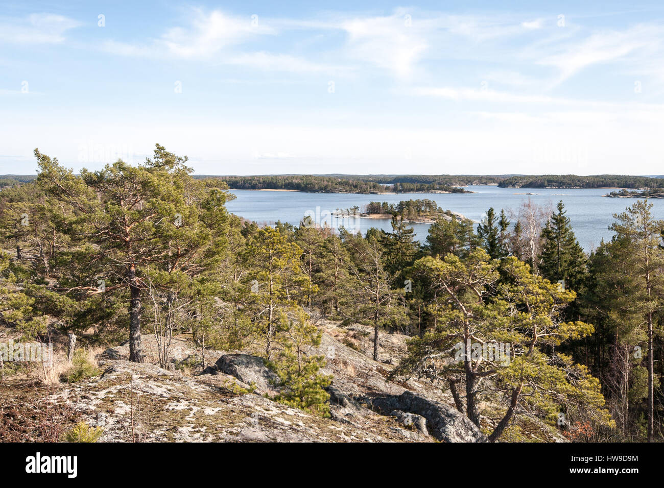 sea view in finland Stock Photo - Alamy