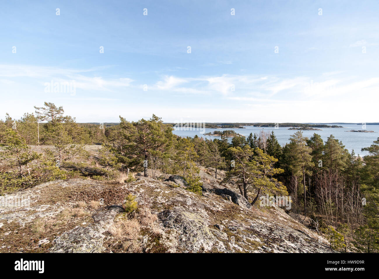sea view in finland Stock Photo - Alamy