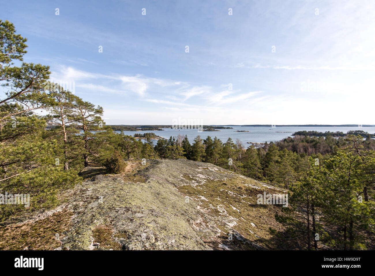 sea view in finland Stock Photo - Alamy