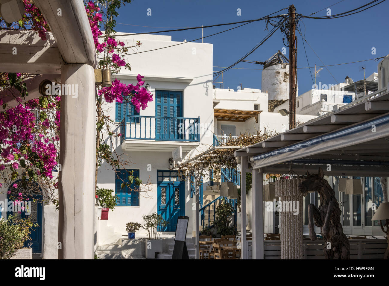 Classic greek colors hi-res stock photography and images - Alamy