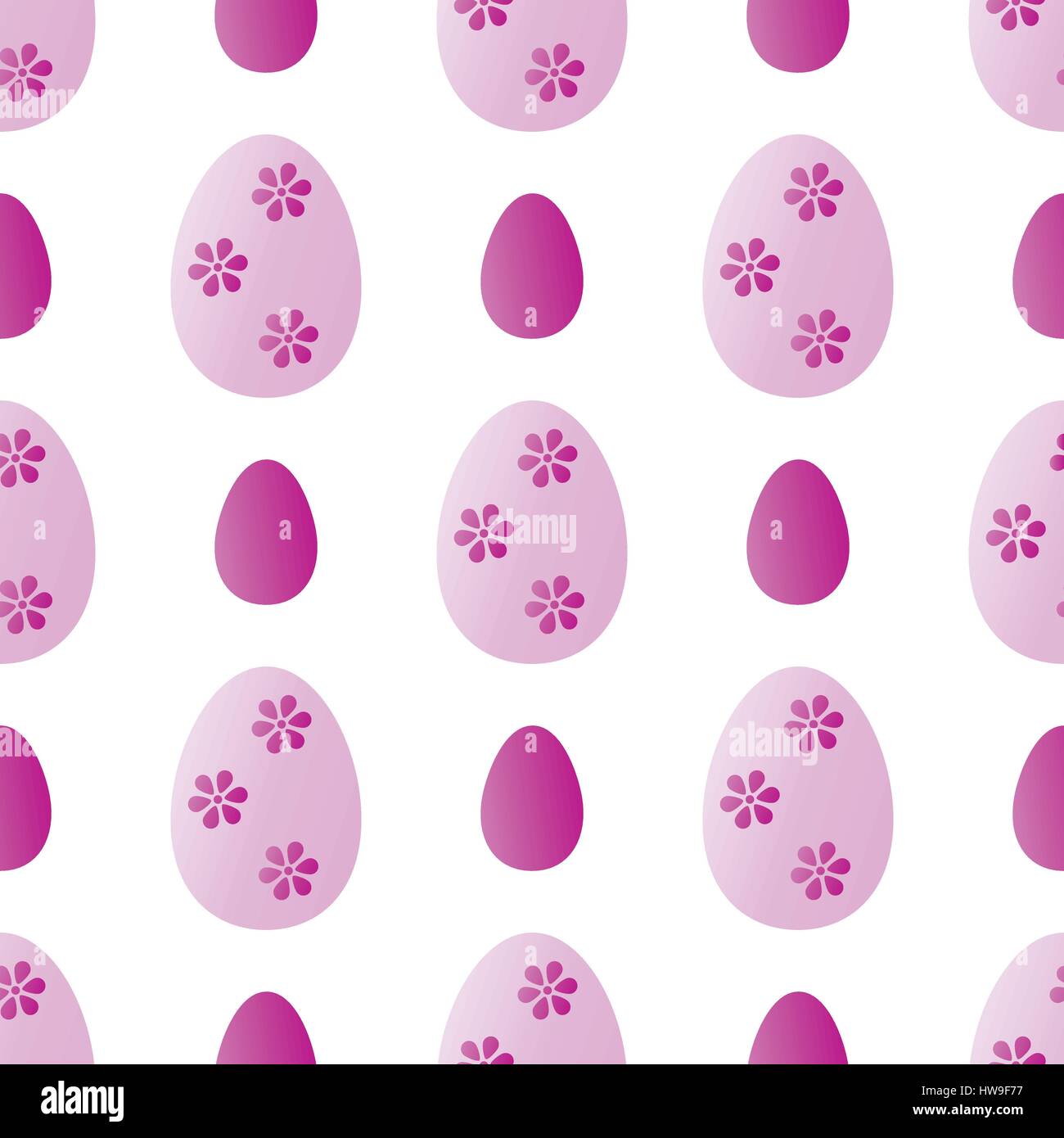 Seamless pattern of Easter eggs Stock Vector Image & Art - Alamy