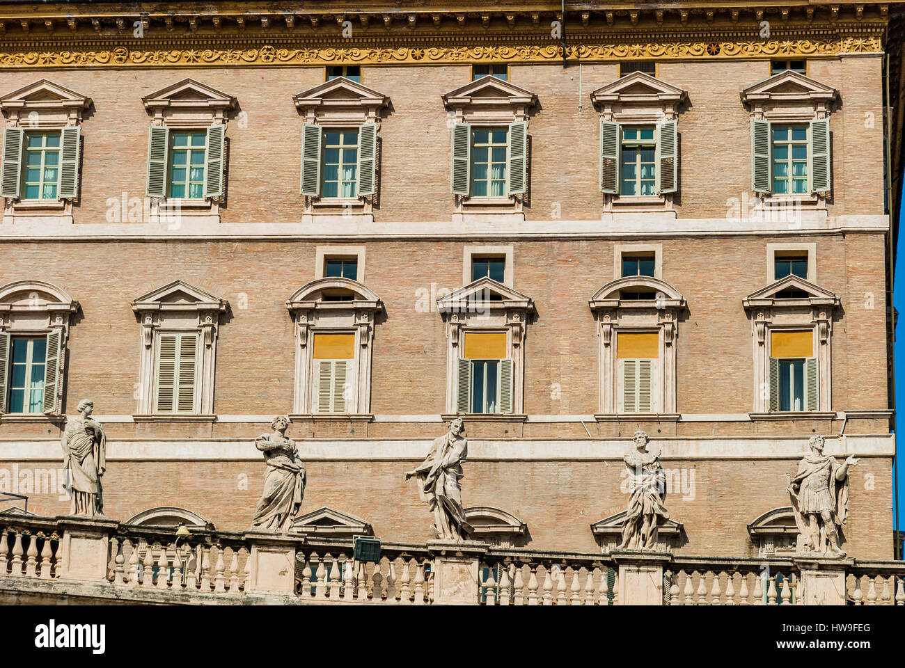 Papal apartments hi-res stock photography and images - Alamy