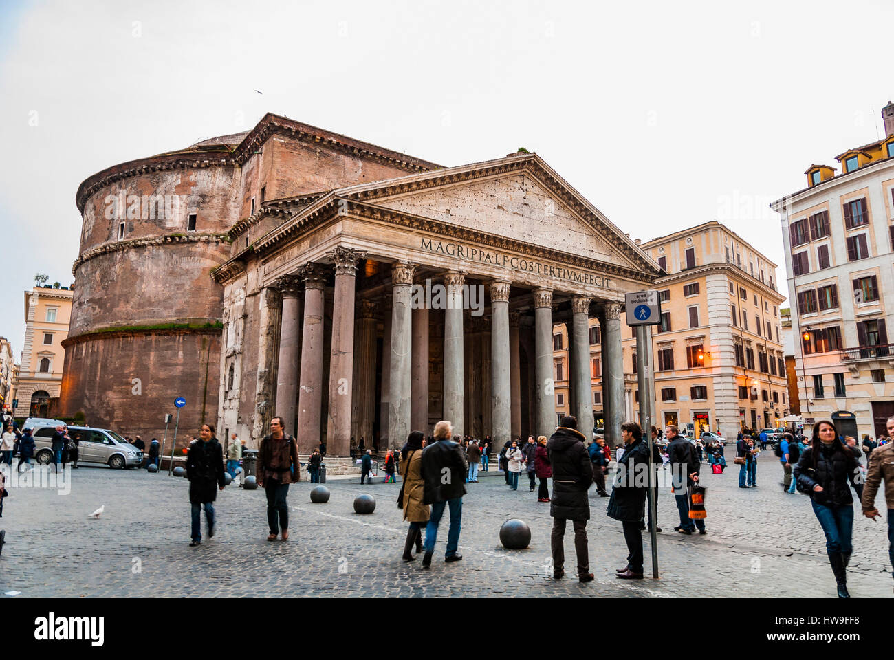 The Pantheon is a former Roman temple, now a church, in Rome, Lazio ...