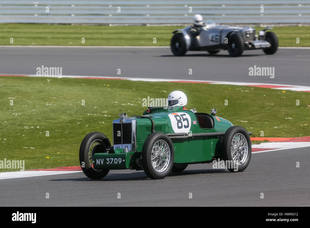Taken at the Vintage Sports Car Club (VSCC) Spring Start meeting at ...