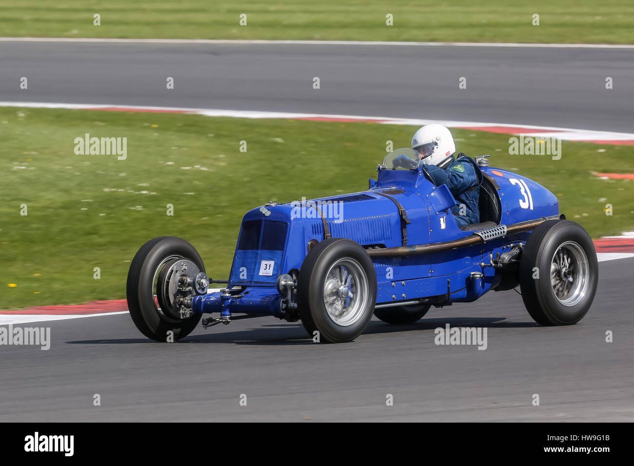 Taken at the Vintage Sports Car Club (VSCC) Spring Start meeting at ...