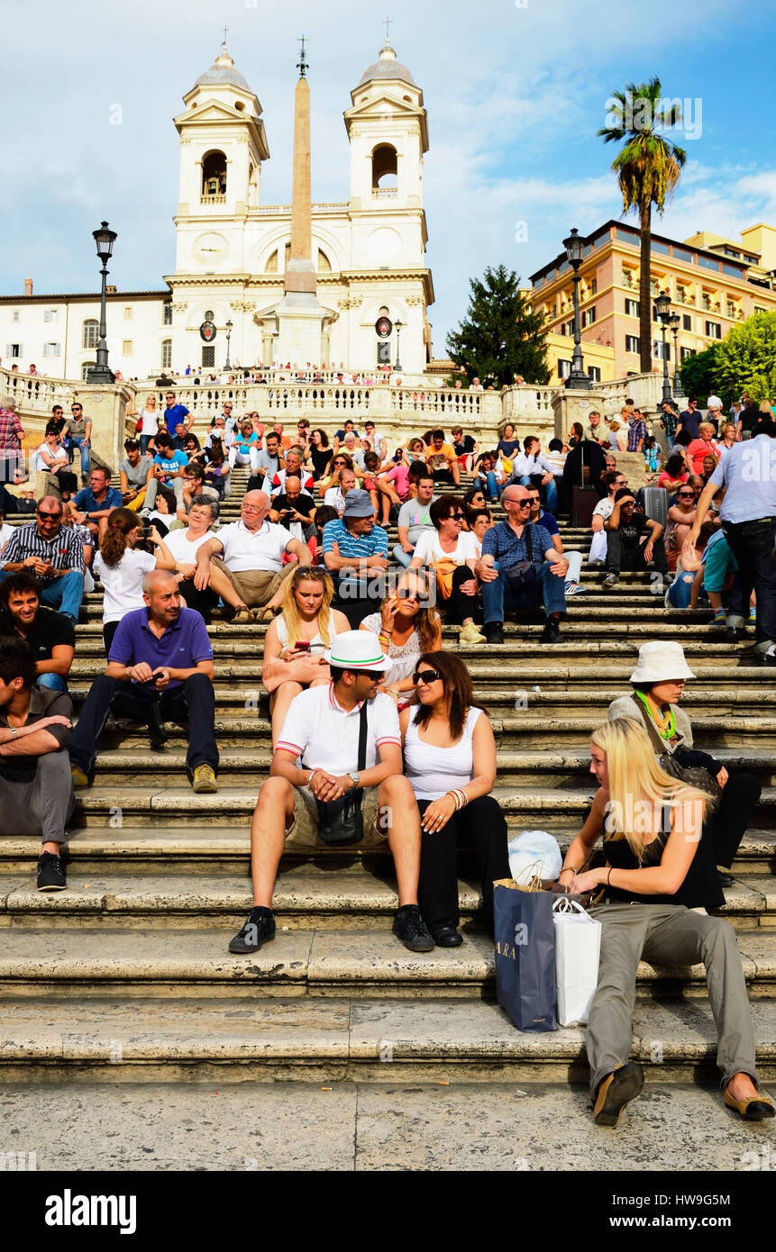 Spanish stairs hi-res stock photography and images - Alamy