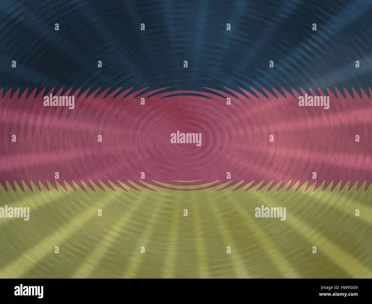 German flag background with ripples and rays illustration Stock Photo ...
