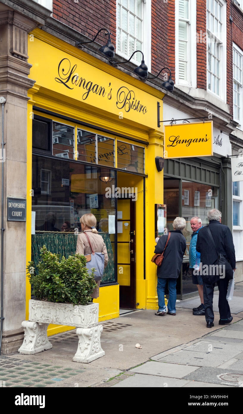 Bistro devonshire street london hi-res stock photography and images - Alamy