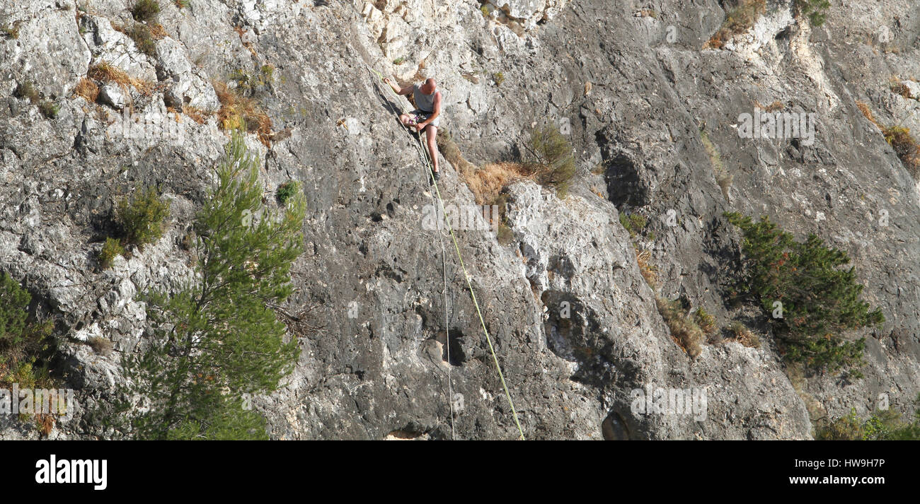 Risky climb hi-res stock photography and images - Alamy
