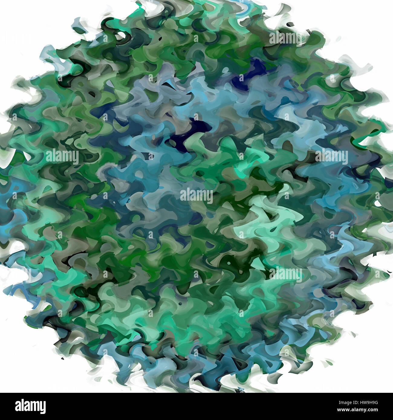 Abstract coloring background of the deep sea gradient with visual wave ...