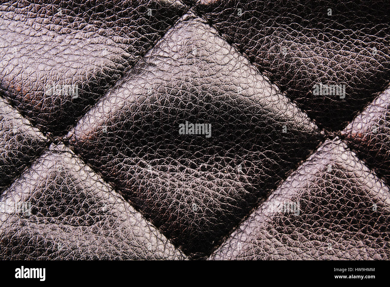 Black faux leather pattern Stock Photo - Alamy