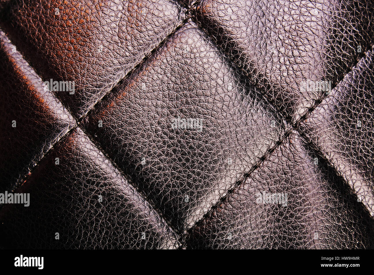 Black faux leather pattern Stock Photo - Alamy