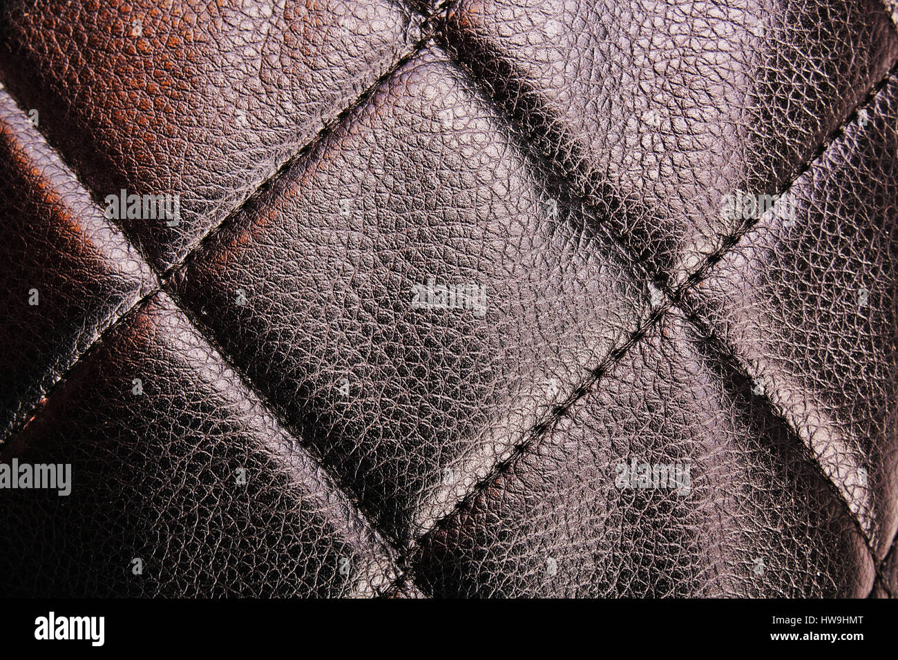 Black faux leather pattern Stock Photo - Alamy