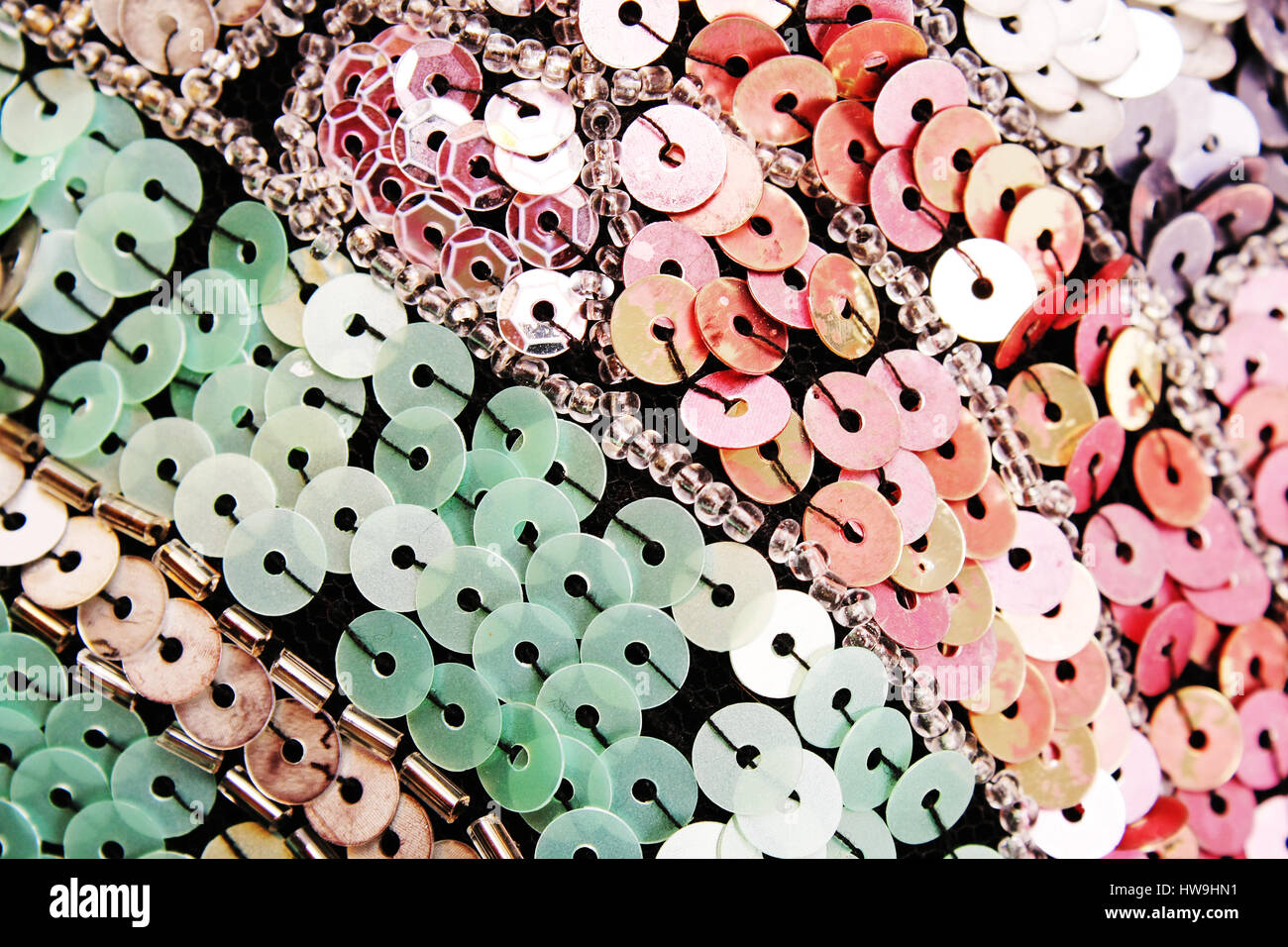 Spangle, sequin pailette background. Mirror dress material cloth ...