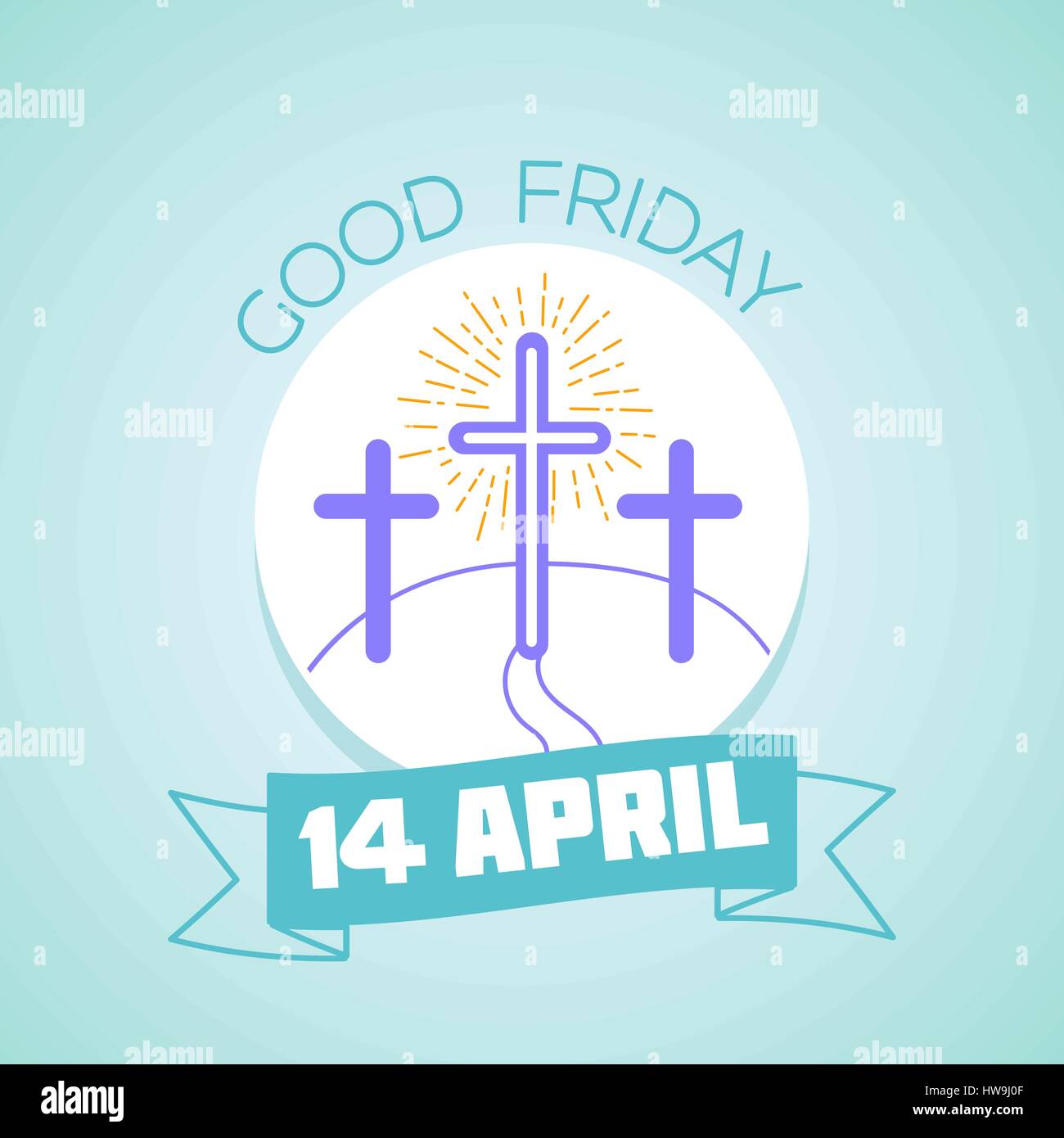 Way to golgotha Stock Vector Images - Alamy