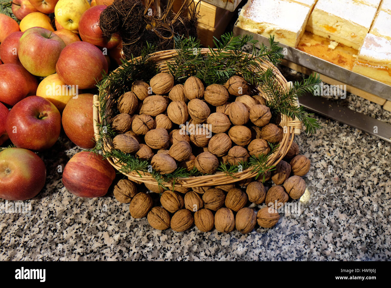 Walnut in nutshell hi-res stock photography and images - Alamy
