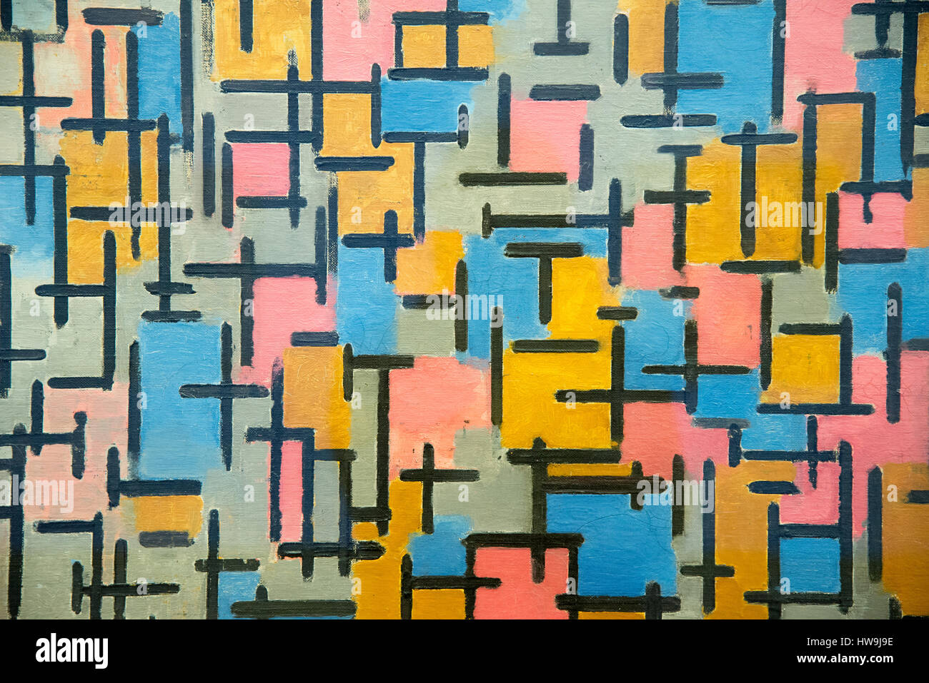 Piet mondrian evolution hi-res stock photography and images - Alamy