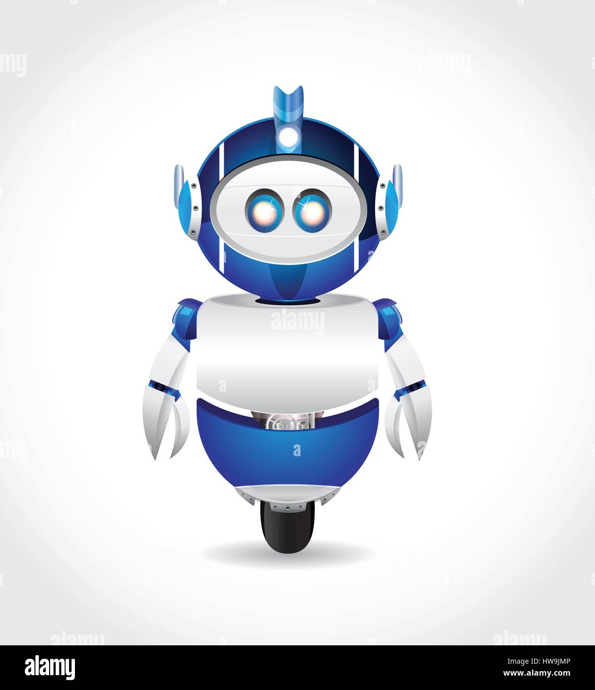 vector robot cartoon illustration Stock Vector Image & Art - Alamy