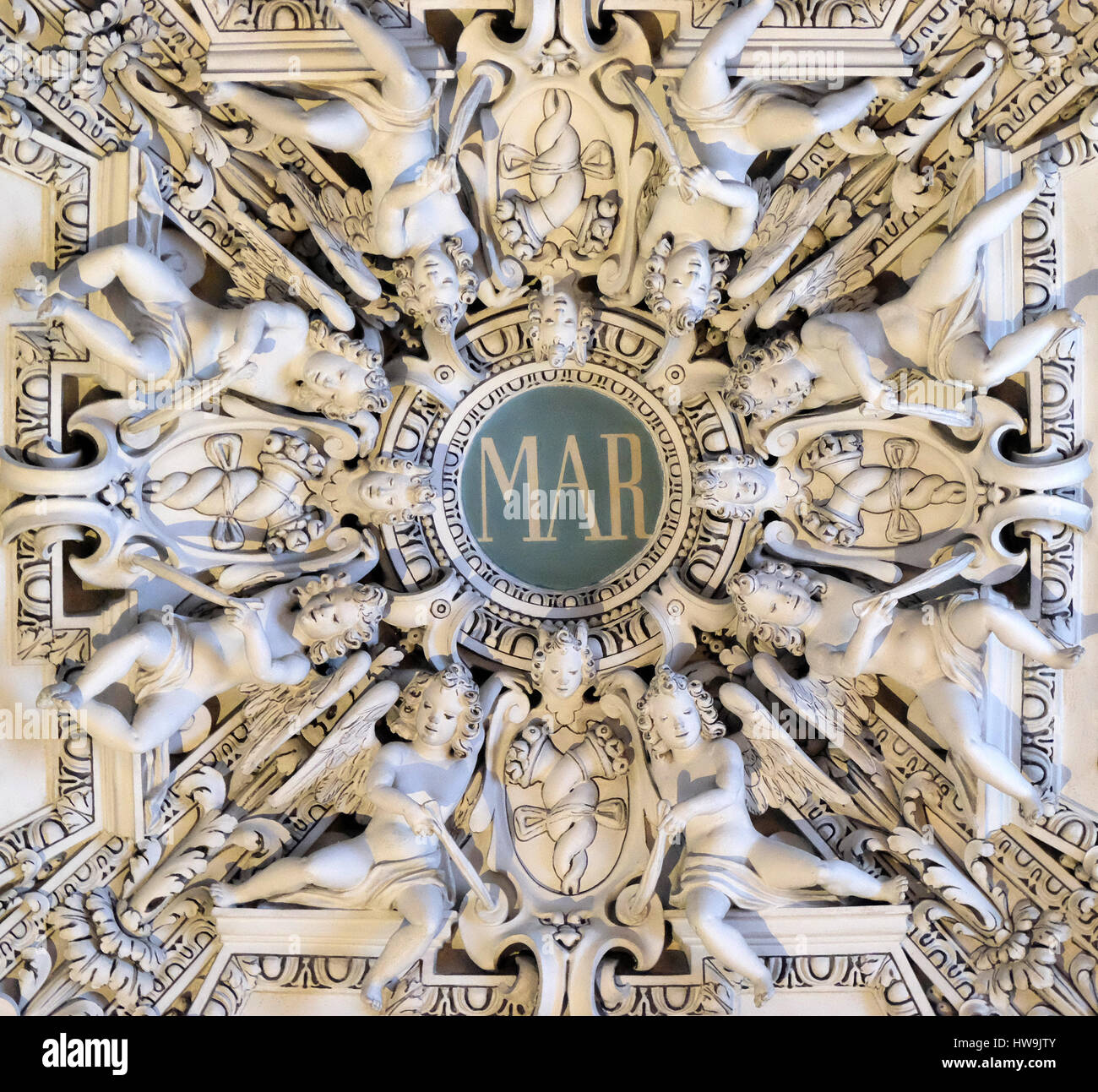 Mary monogram hi-res stock photography and images - Alamy