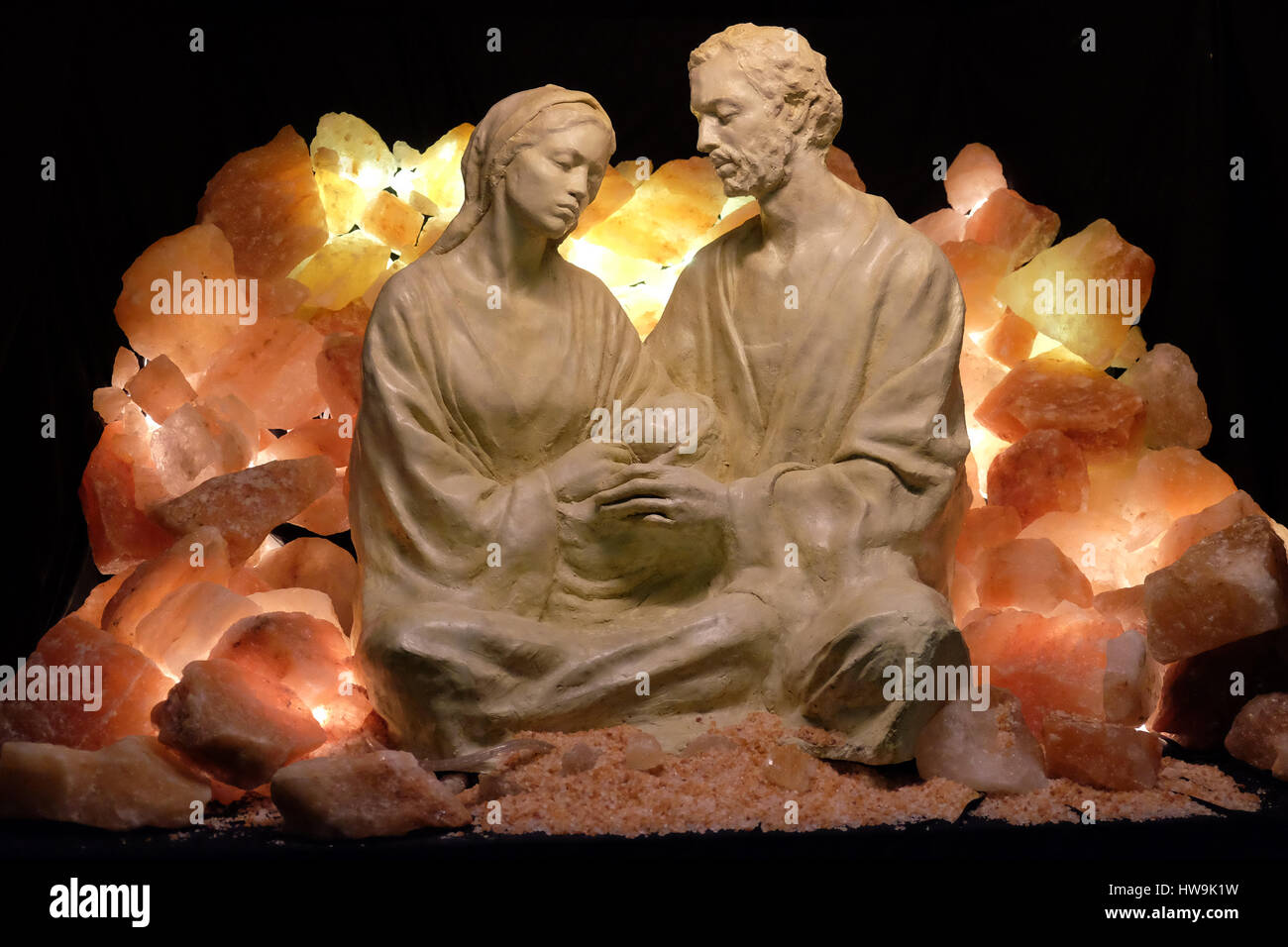 Nativity scene, creche or crib, is a depiction of the birth of Jesus ...