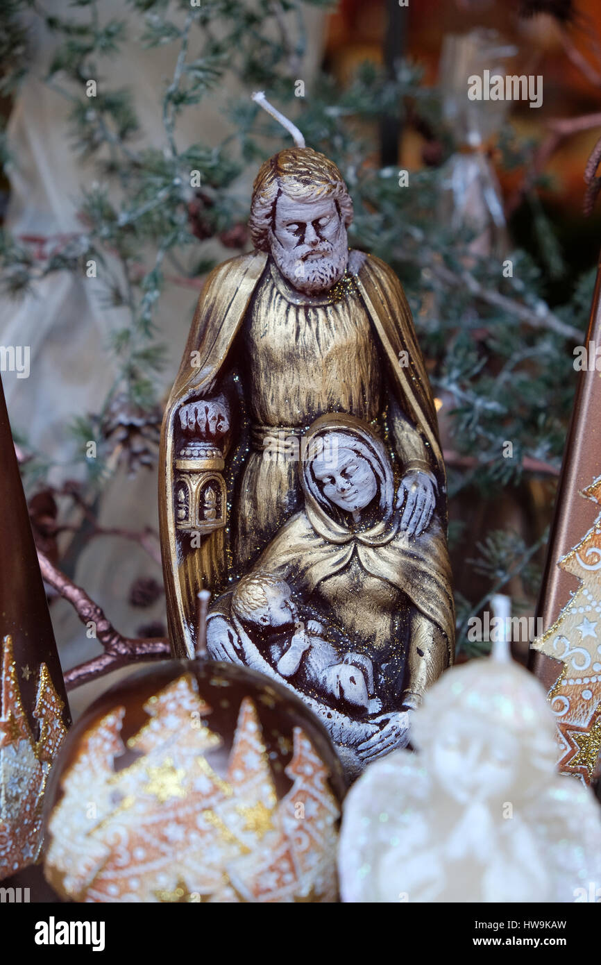 Nativity scene, creche or crib, is a depiction of the birth of Jesus in ...