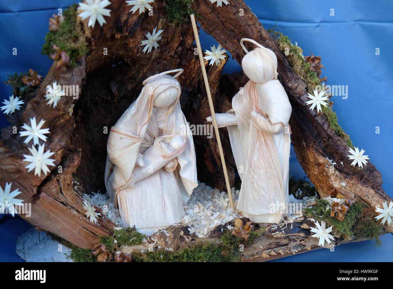 Nativity scene, creche, or crib, is a depiction of the birth of Jesus ...