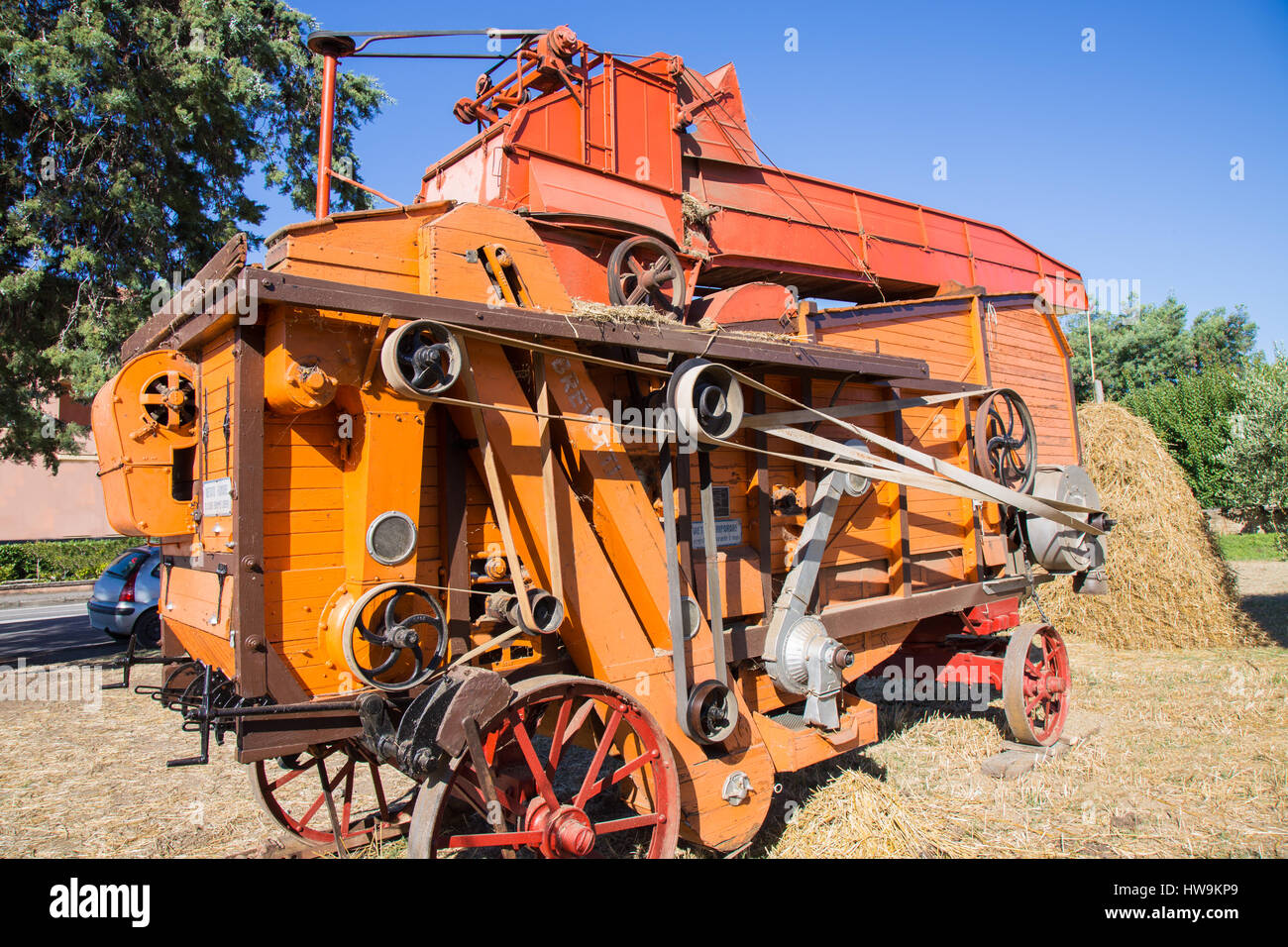 Vintage Harvesting Equipment Stock Photos & Vintage Harvesting ...