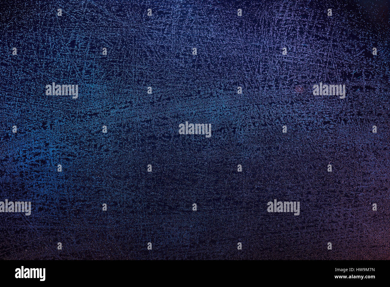 Abstract frozen window texture background. Winter season fogged glass ...