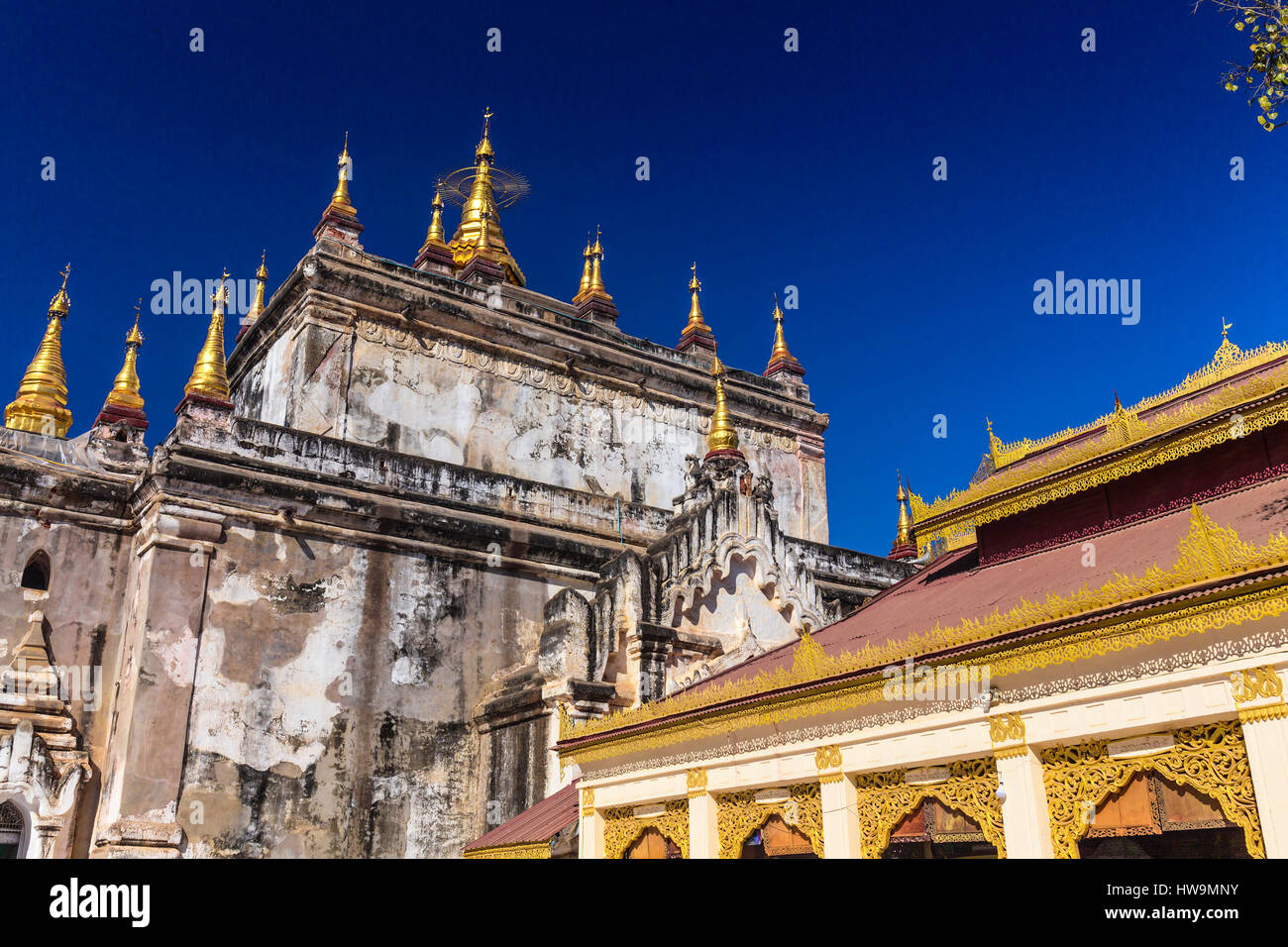 Bagan buddha tower at day , famous place in Myanmar/ Burma Stock Photo ...