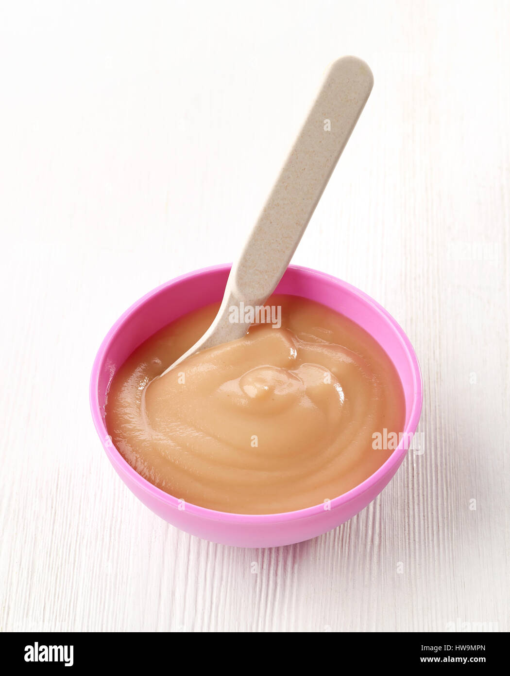 Table spoon apple puree hi-res stock photography and images - Alamy