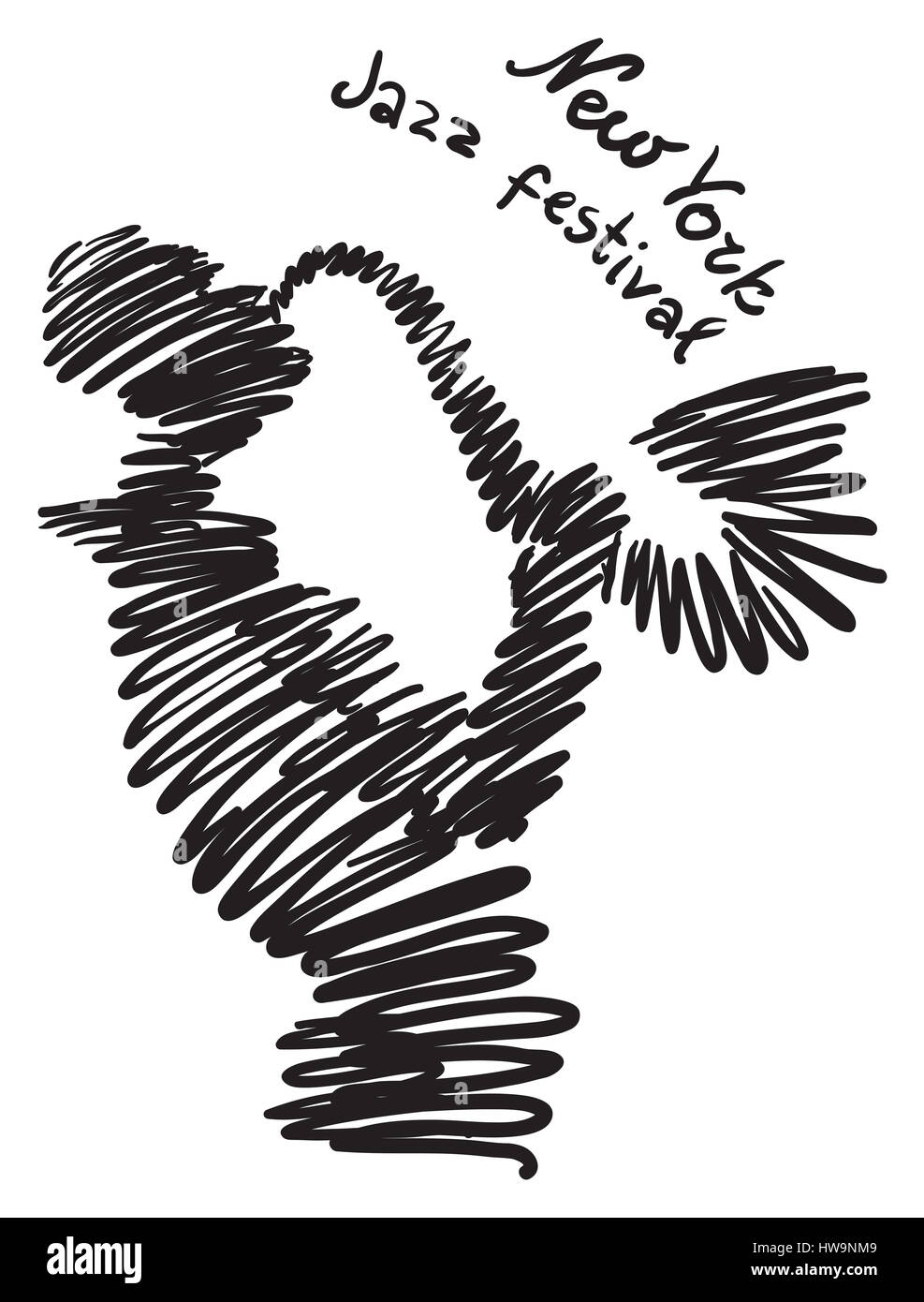 Music man poster Cut Out Stock Images & Pictures - Alamy