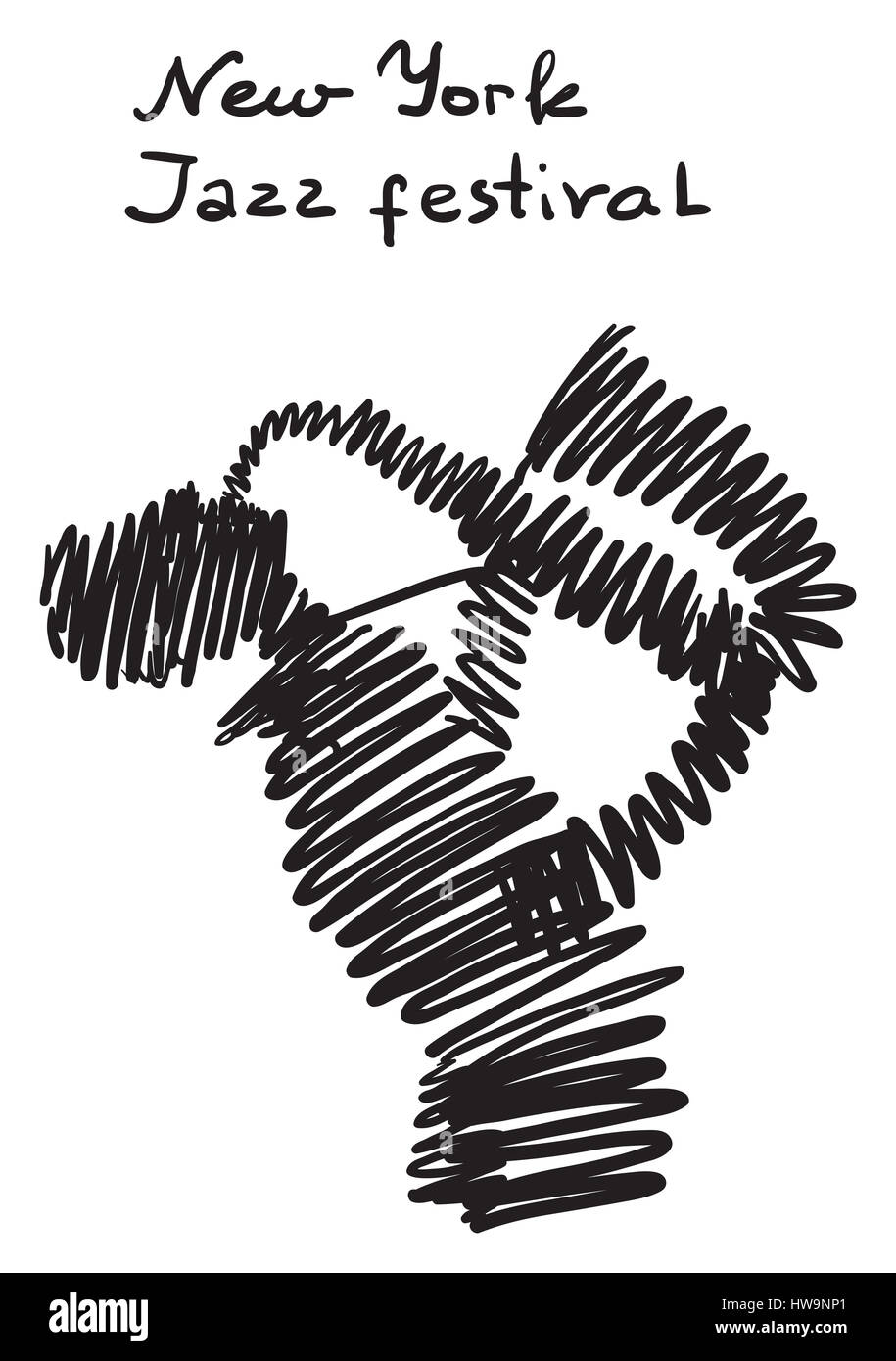 Music man poster Cut Out Stock Images & Pictures - Alamy