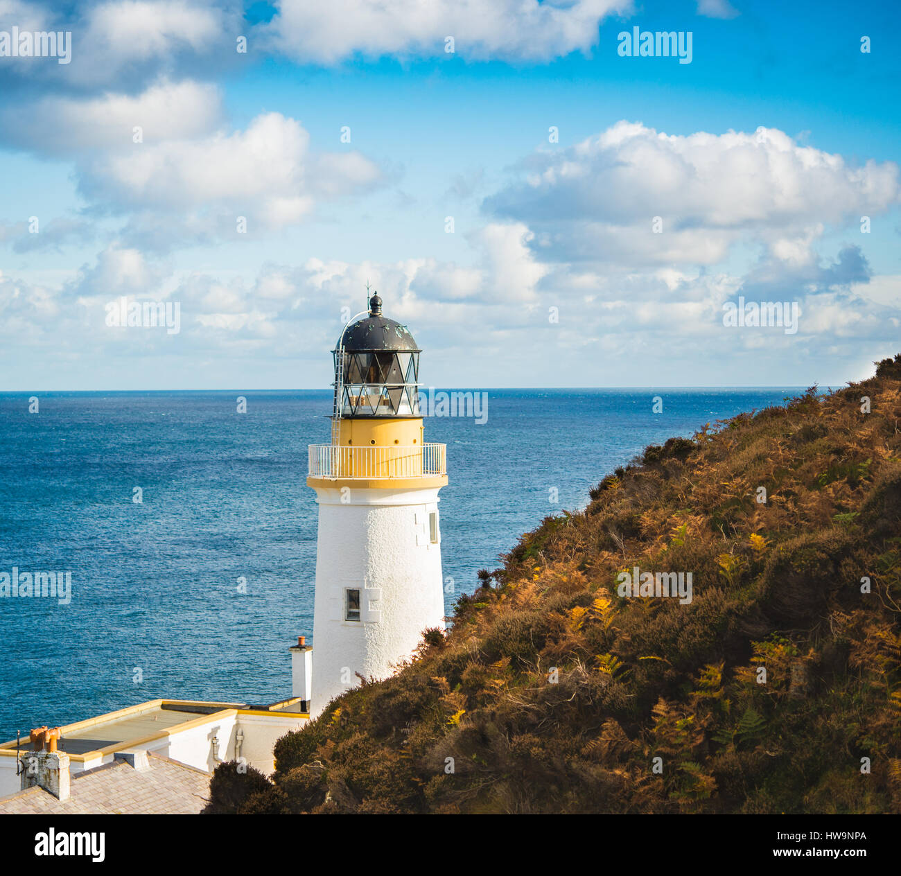 Douglas Head Lighthouse, Isle Of Man Stock Photo - Alamy