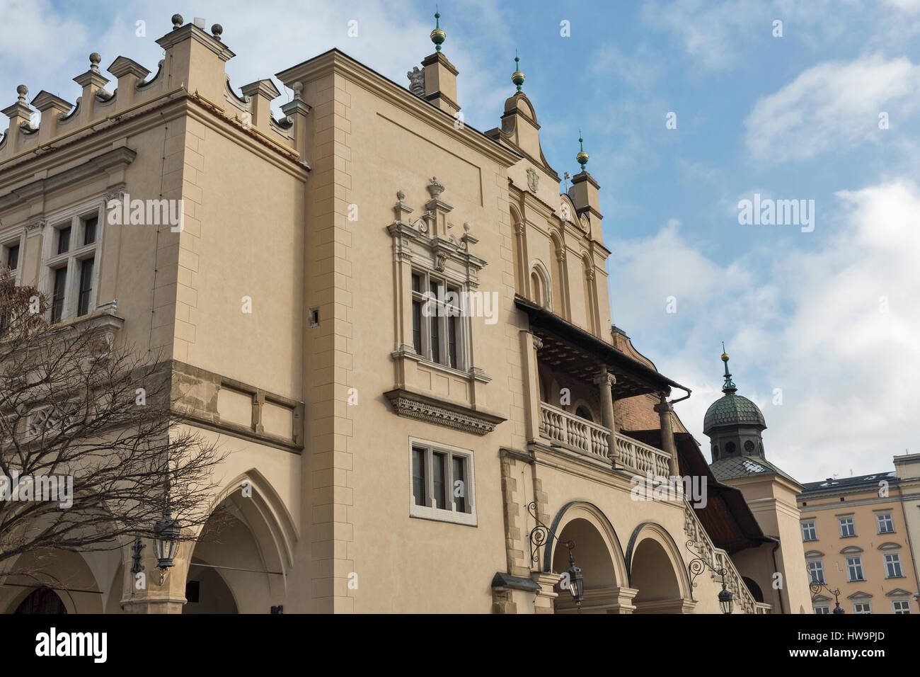 Krakow cloth hall exterior hi-res stock photography and images - Alamy