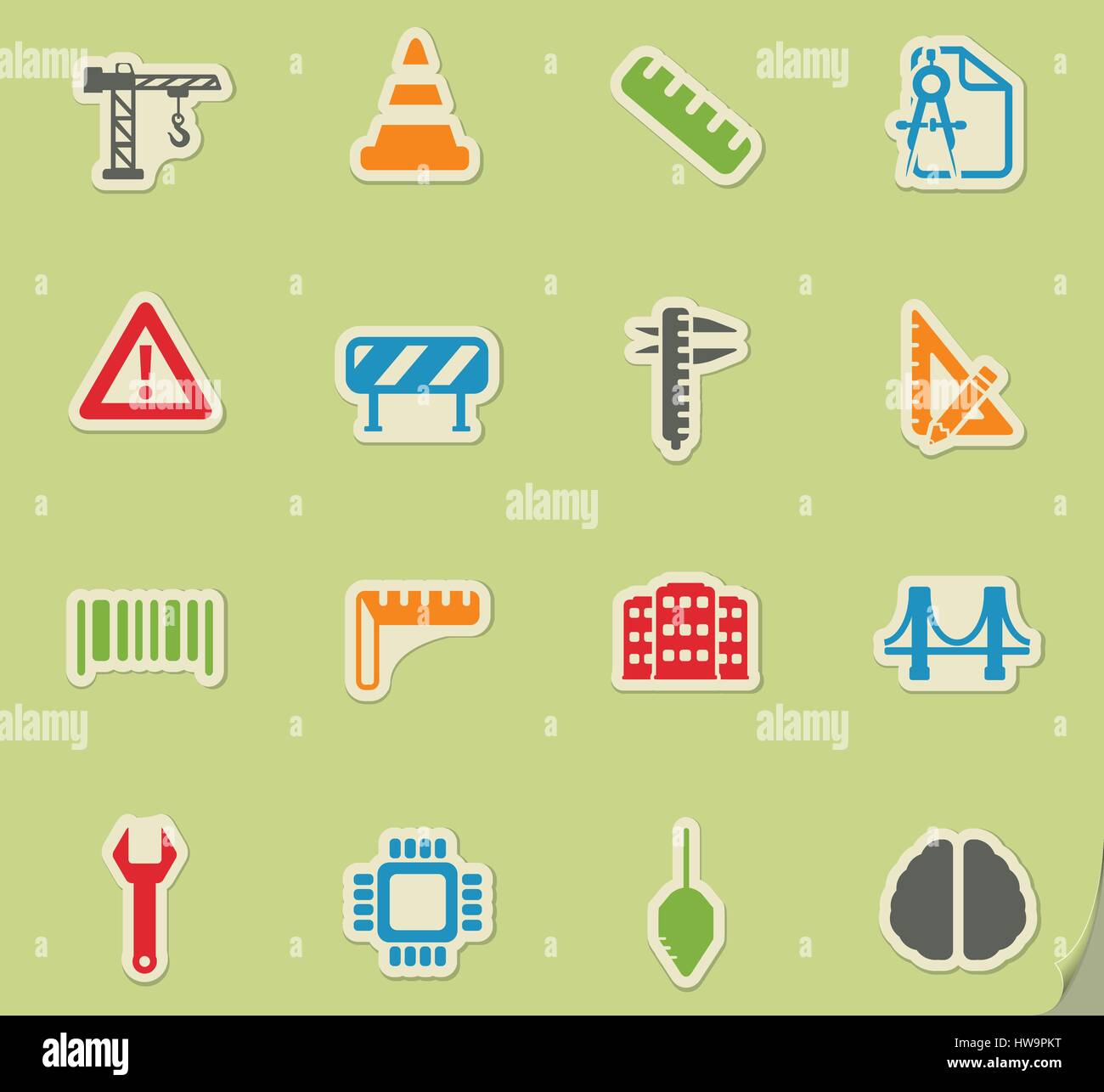 Engineering simply symbol for web icons and user interface Stock Vector ...