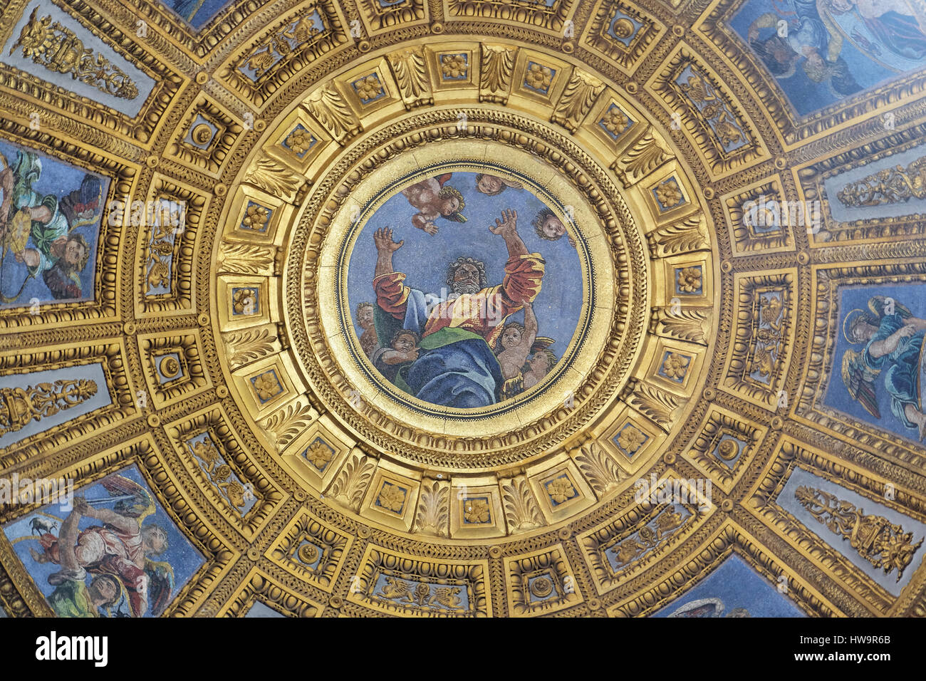 Chigi chapel rome dome hi-res stock photography and images - Alamy
