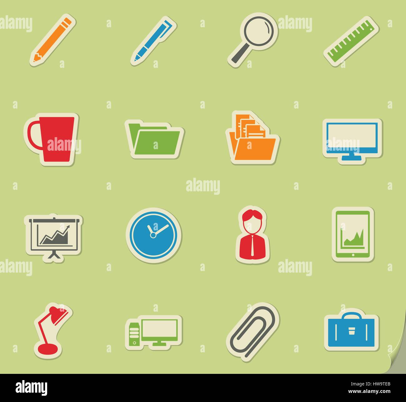 Office simply symbol for web icons and user interface Stock Vector ...