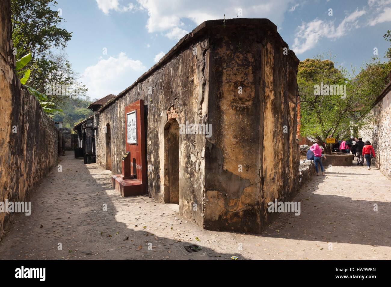 Vietnam, Son La, Old French Prison, exterior Stock Photo - Alamy