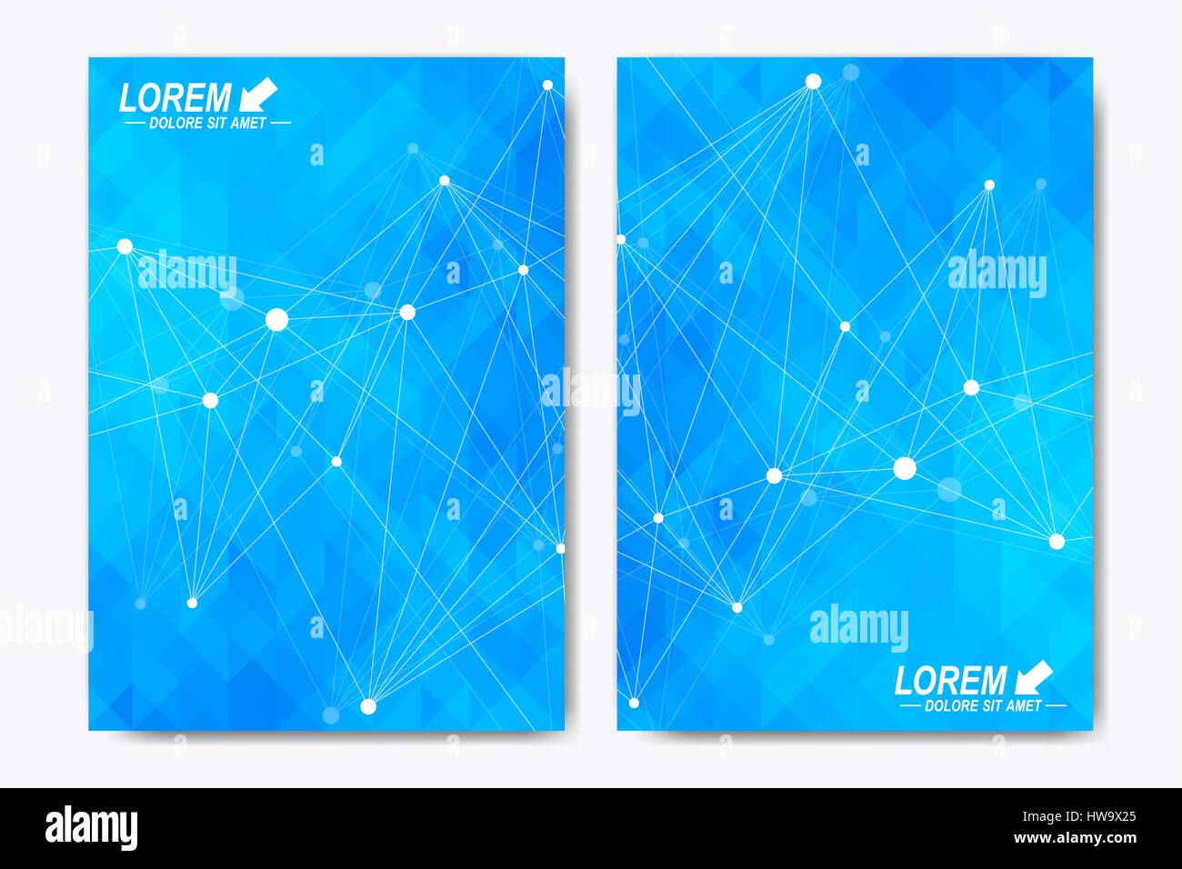 Modern vector template for brochure, Leaflet, flyer, advert, cover ...